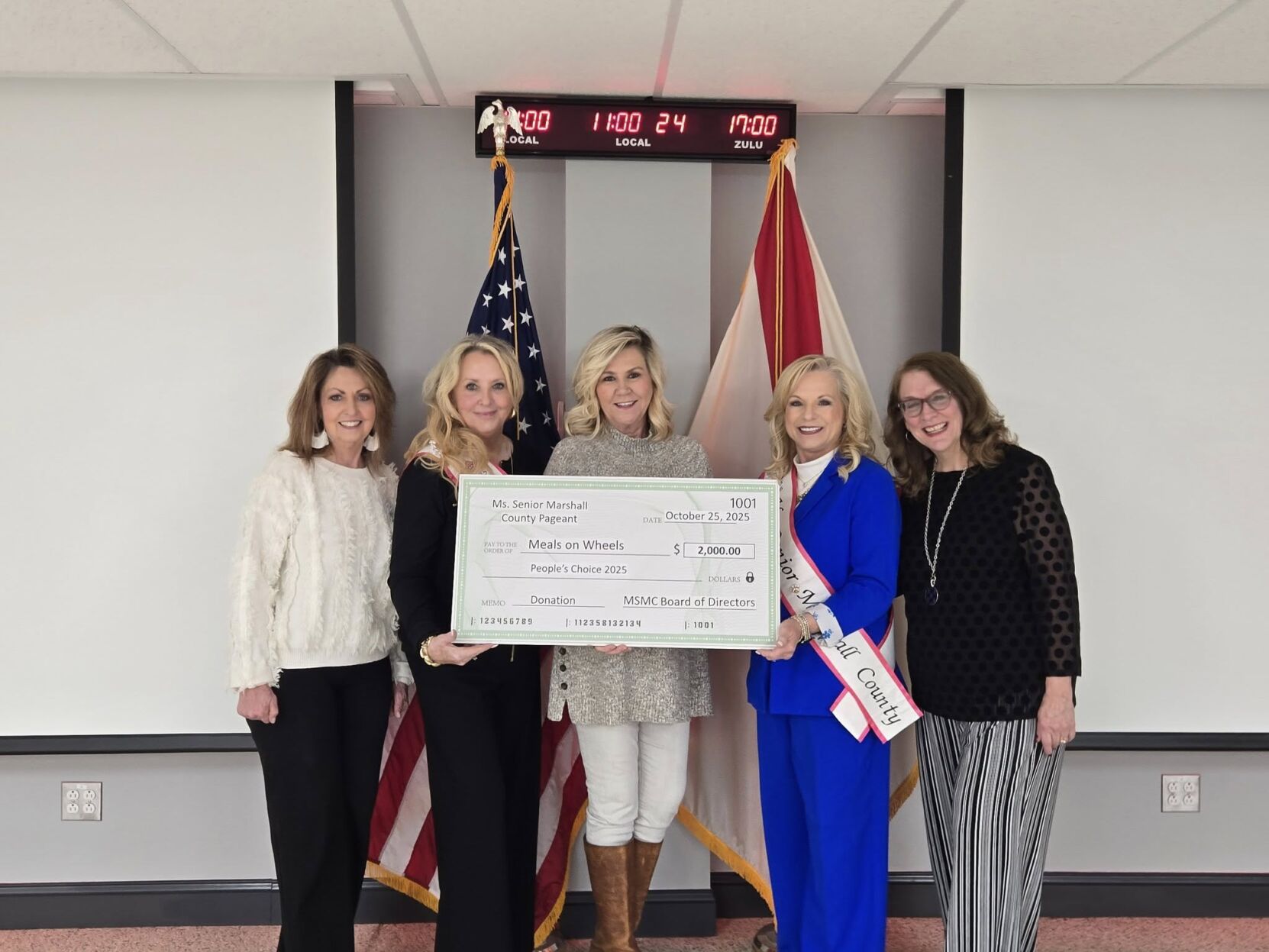 Meals on Wheels Program Receives Donation | News | sandmountainreporter.com