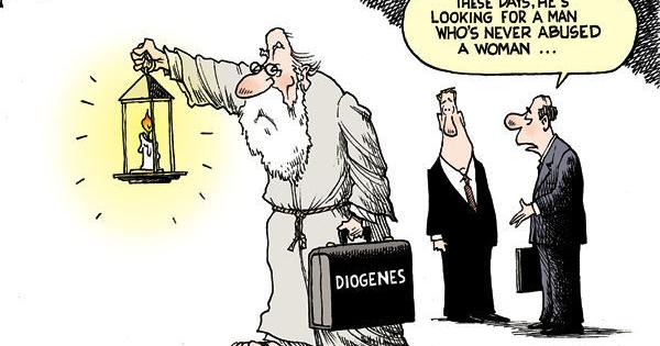 Editorial cartoon: Diogenes' search | Opinion | santamariatimes.com