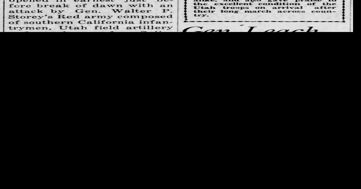 Santa Maria River was 'battlefield' for large field maneuver in 1935 ...