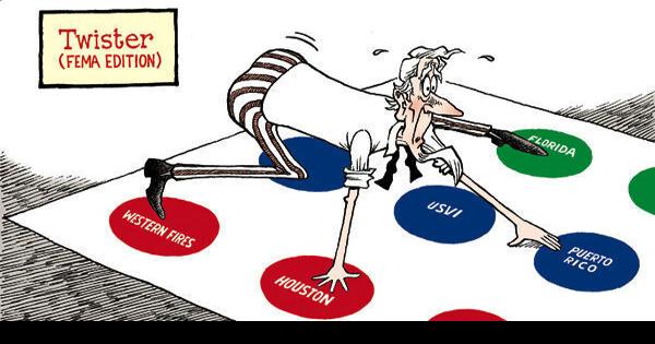 Editorial Cartoon: Twister | | santamariatimes.com
