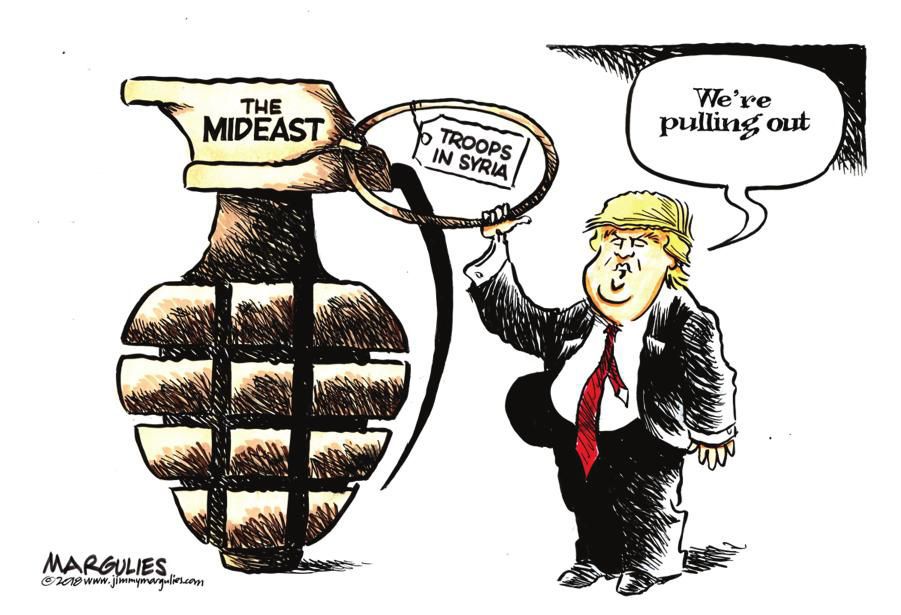 Editorial cartoon: Pulling out | Editorial | santamariatimes.com