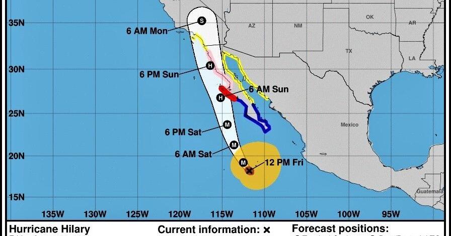 As Hurricane Hilary approaches, impacts on Santa Barbara County remain ...