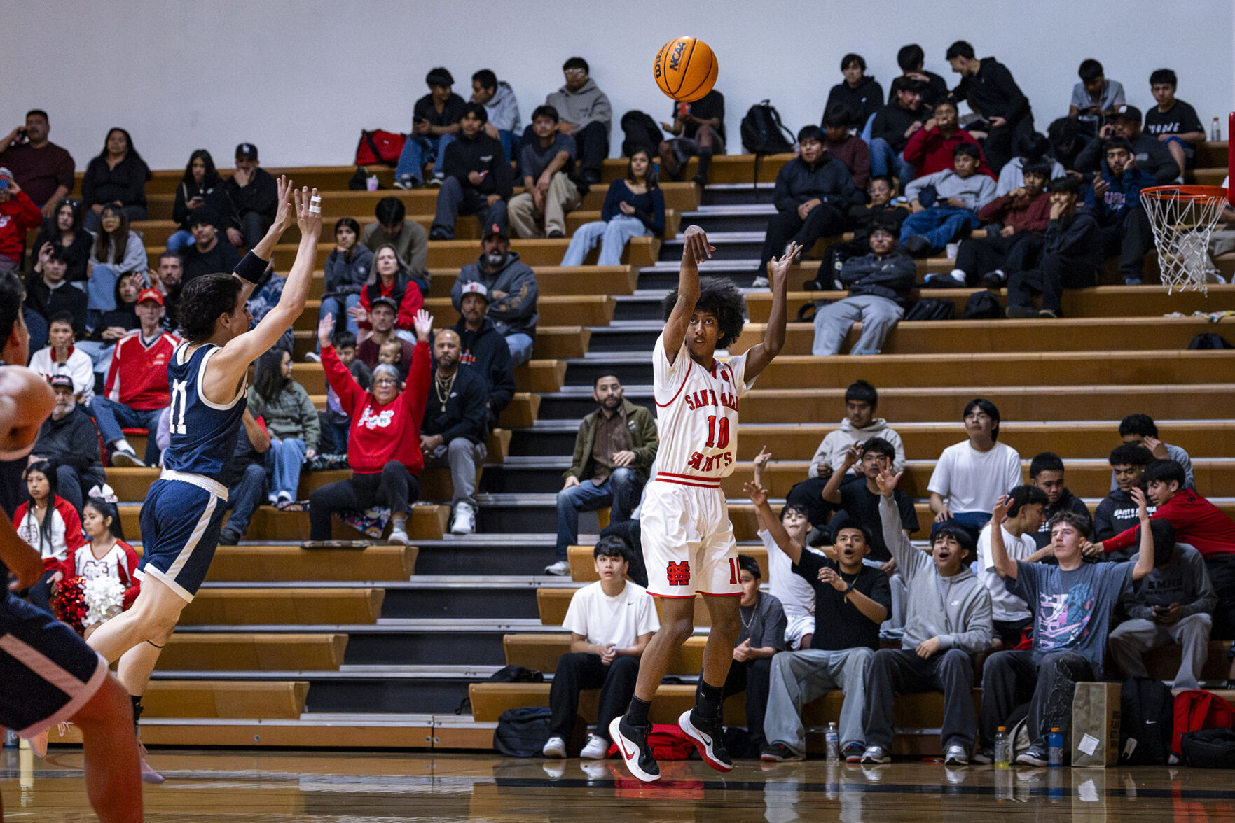 Santa Maria boys basketball stays undefeated with win over Orcutt ...