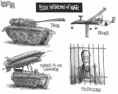 Editorial Cartoon: Weapons | Editorial | santamariatimes.com