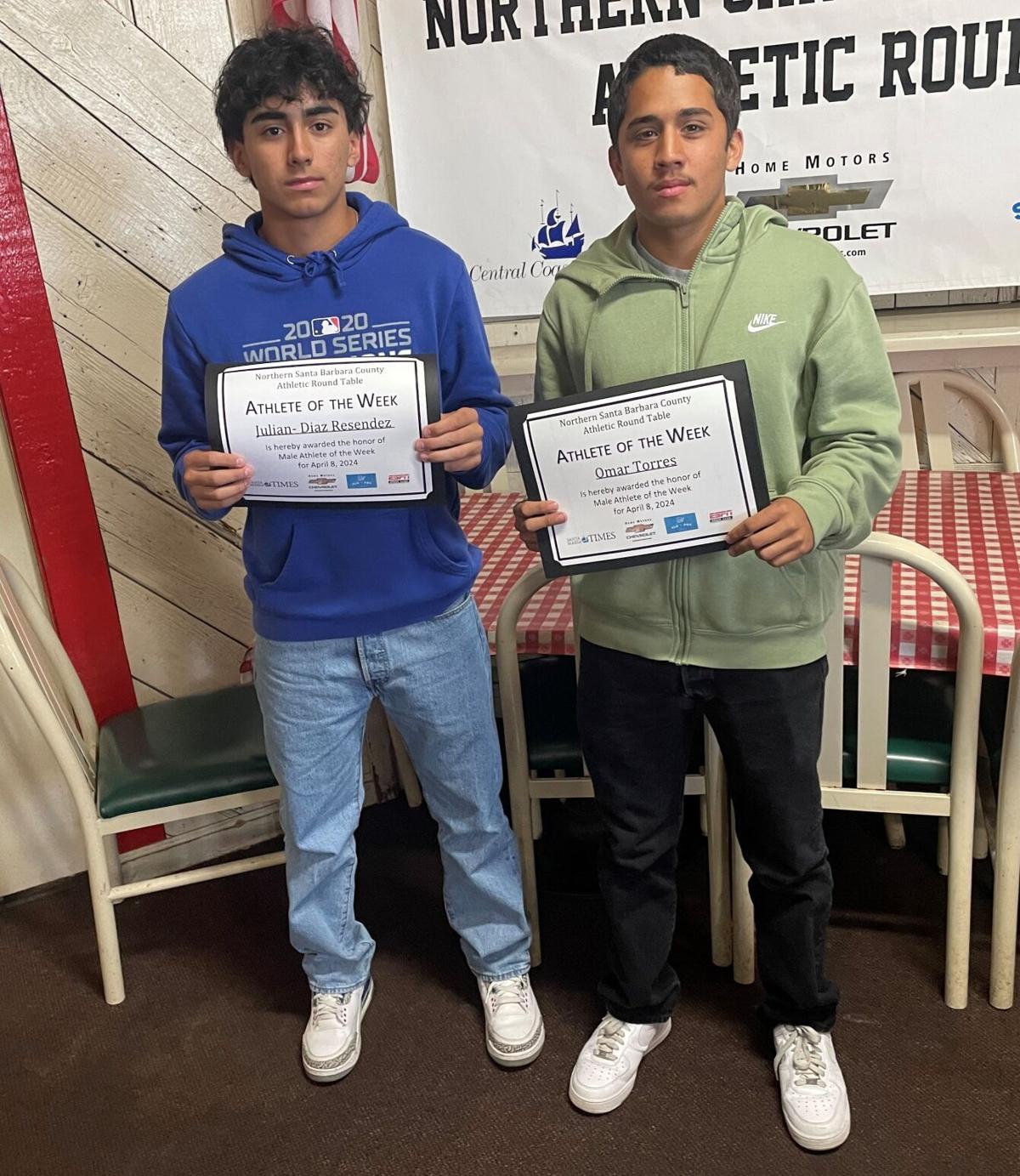Pioneer Valley's Diaz-Resendez, Torres are NSBCART Athletes of the Week ...