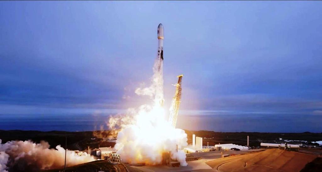 space shuttle launch from vandenberg