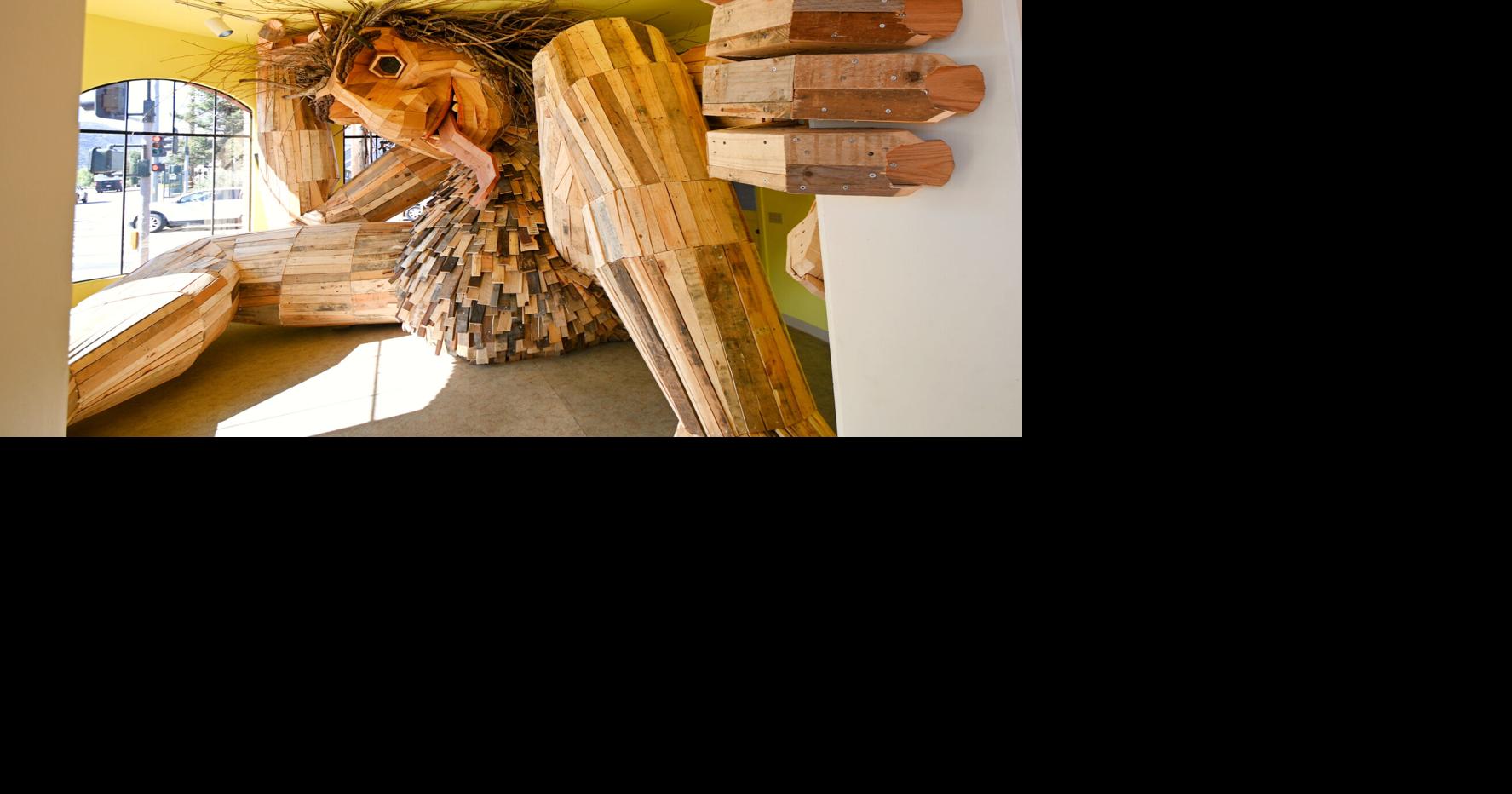 Thomas Dambo giant troll “Lulu” installed at California Nature Art ...