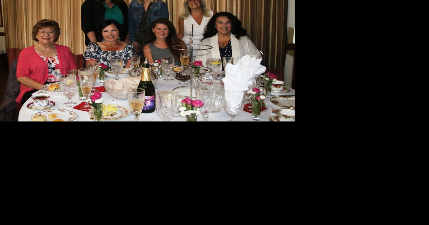 Santa Maria Minerva Club sips and socializes at formal tea | Local News ...