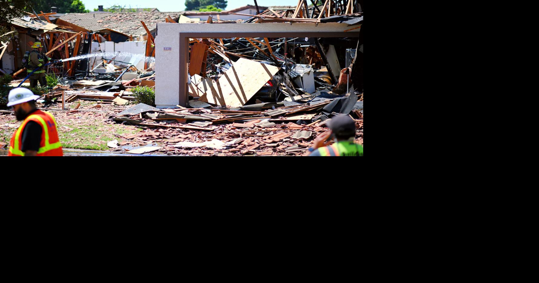 Explosion levels Santa Maria home Wednesday afternoon | Photos ...
