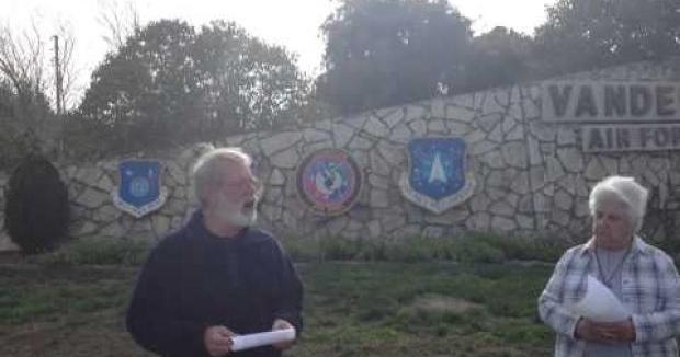 Apel arrested during afternoon protest at Vandenberg | Local News ...