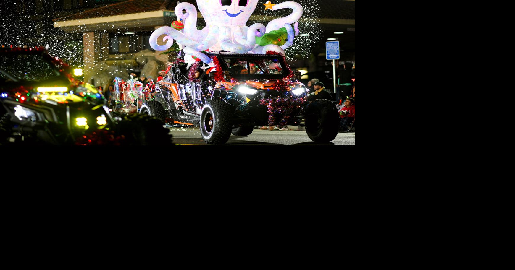 Santa Maria Parade of Lights draws thousands for a night of Christmas ...