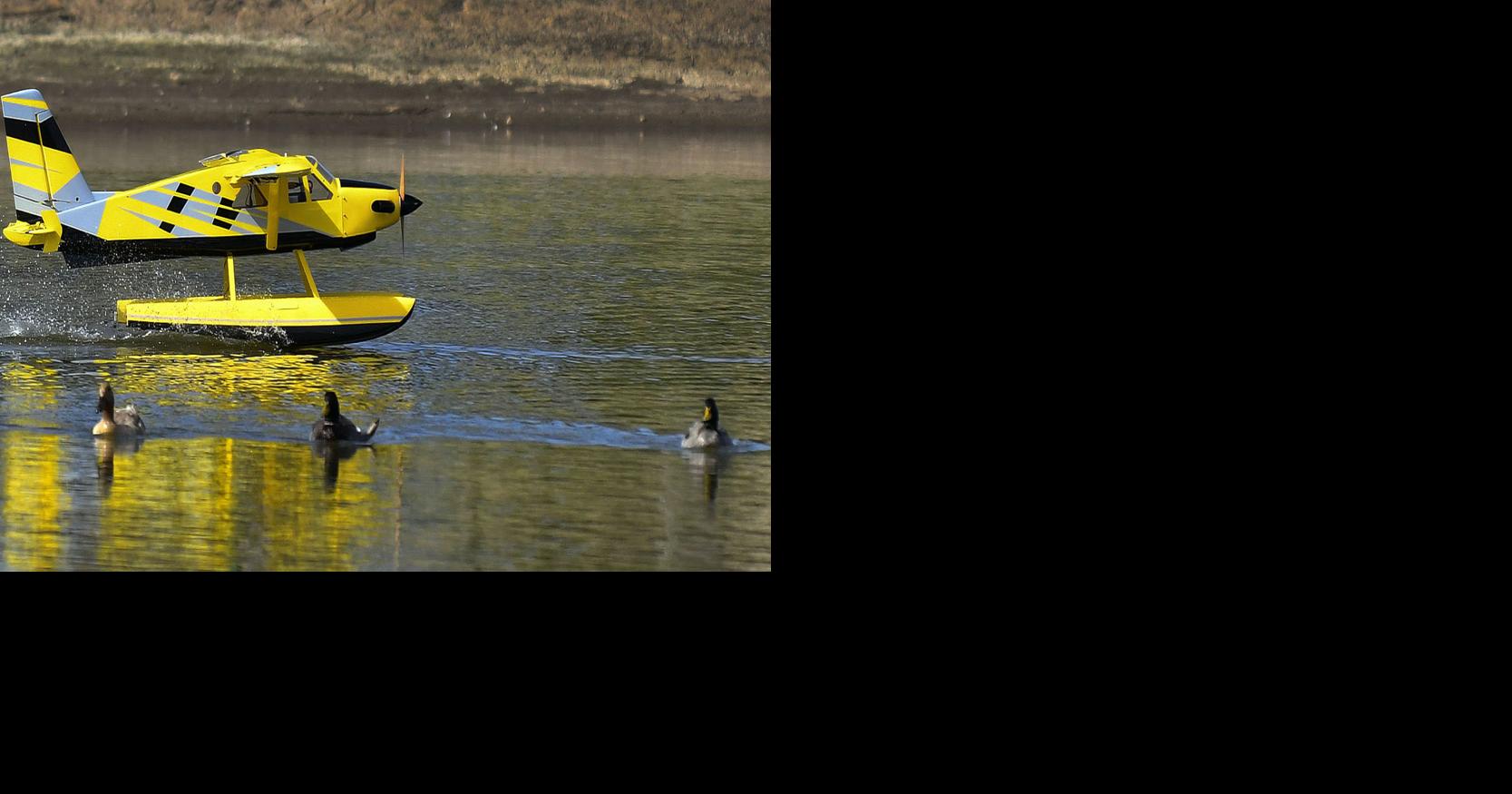 Radio-controlled float plane pilots try local waters | Local News ...