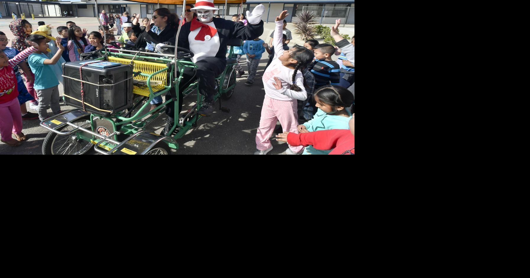 Bruce Elementary students visited by Cat in the Hat | Education ...