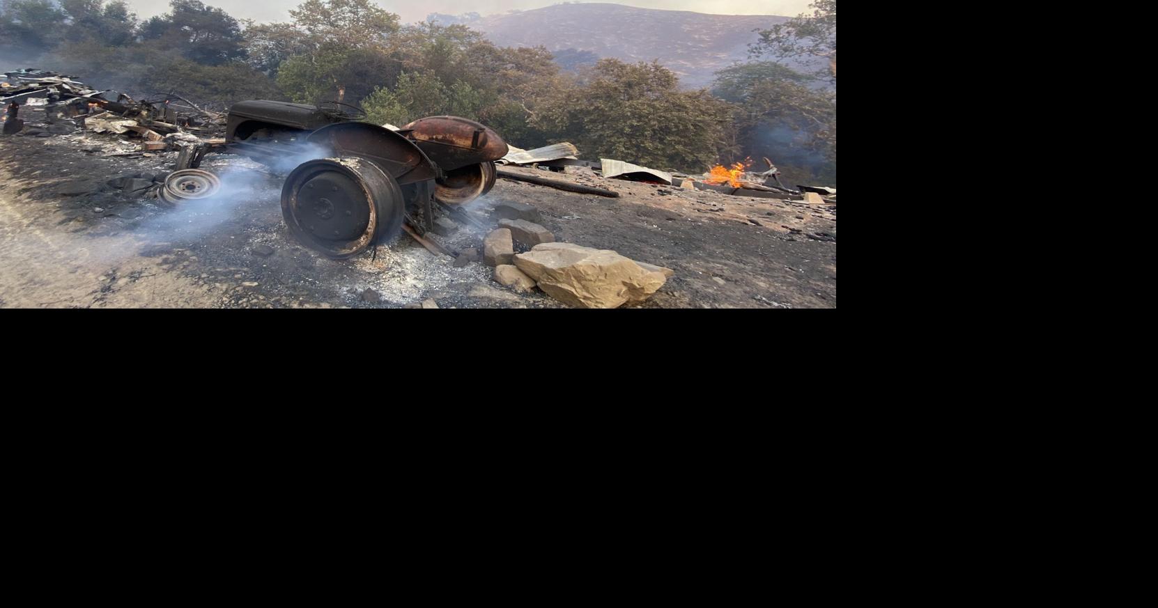 Alisal fire containment reaches 41%; 3 residences destroyed | Local ...