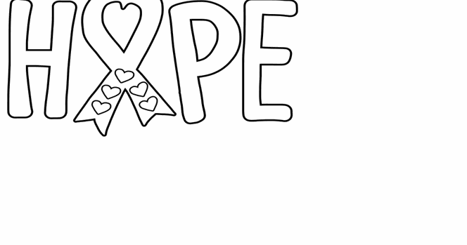 breast cancer coloring pages for kids