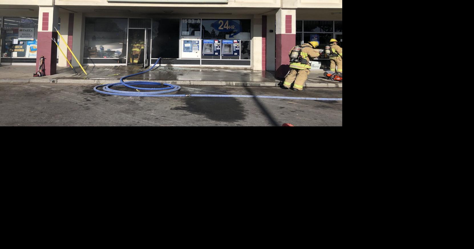 Santa Maria crews extinguish structure fire at Pure Water Outlet on ...
