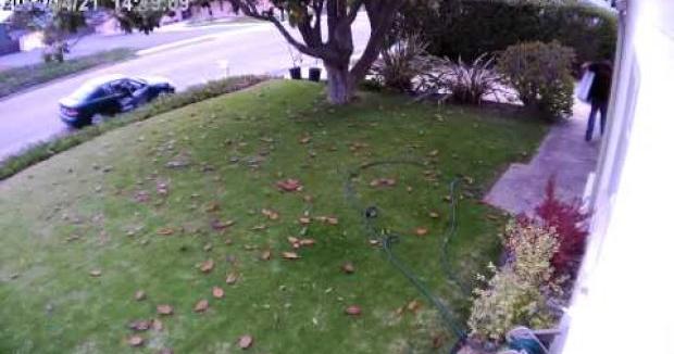 (VIDEO) Grover Beach package thieves caught on camera | Crime and ...