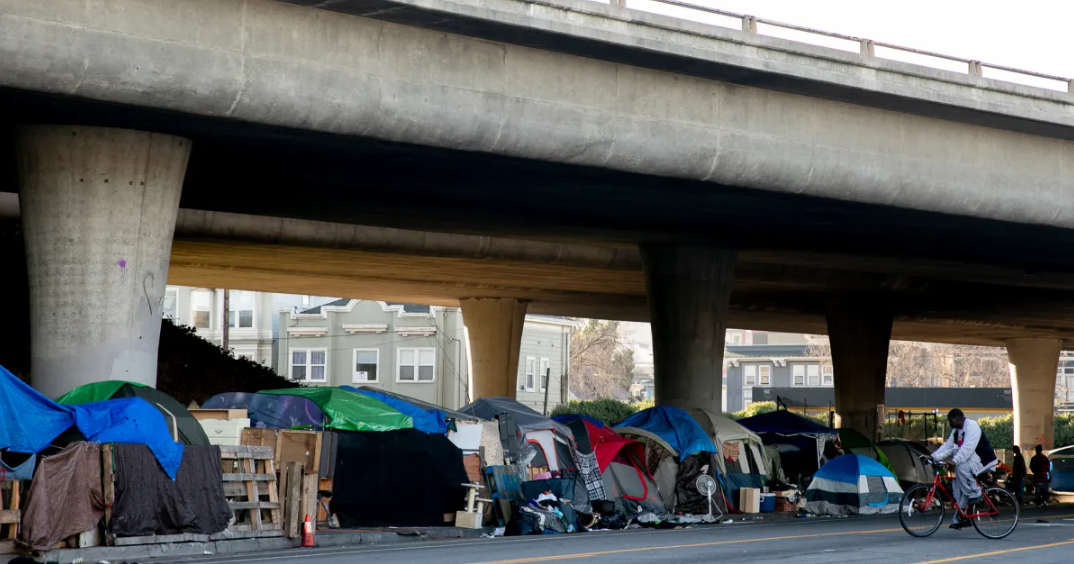 Newsom wants cities to force homeless Californians to move camp every 3 ...