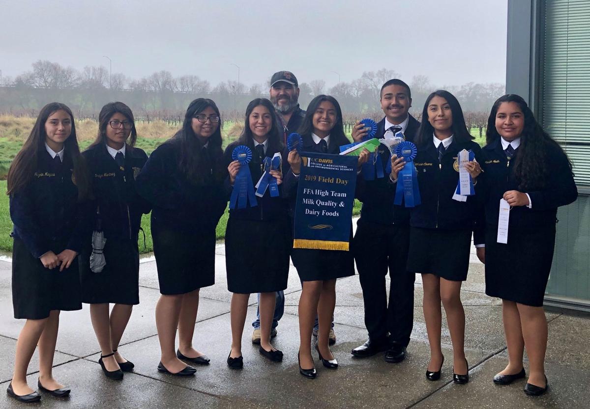 Santa Maria High School FFA team takes first place in state competition ...