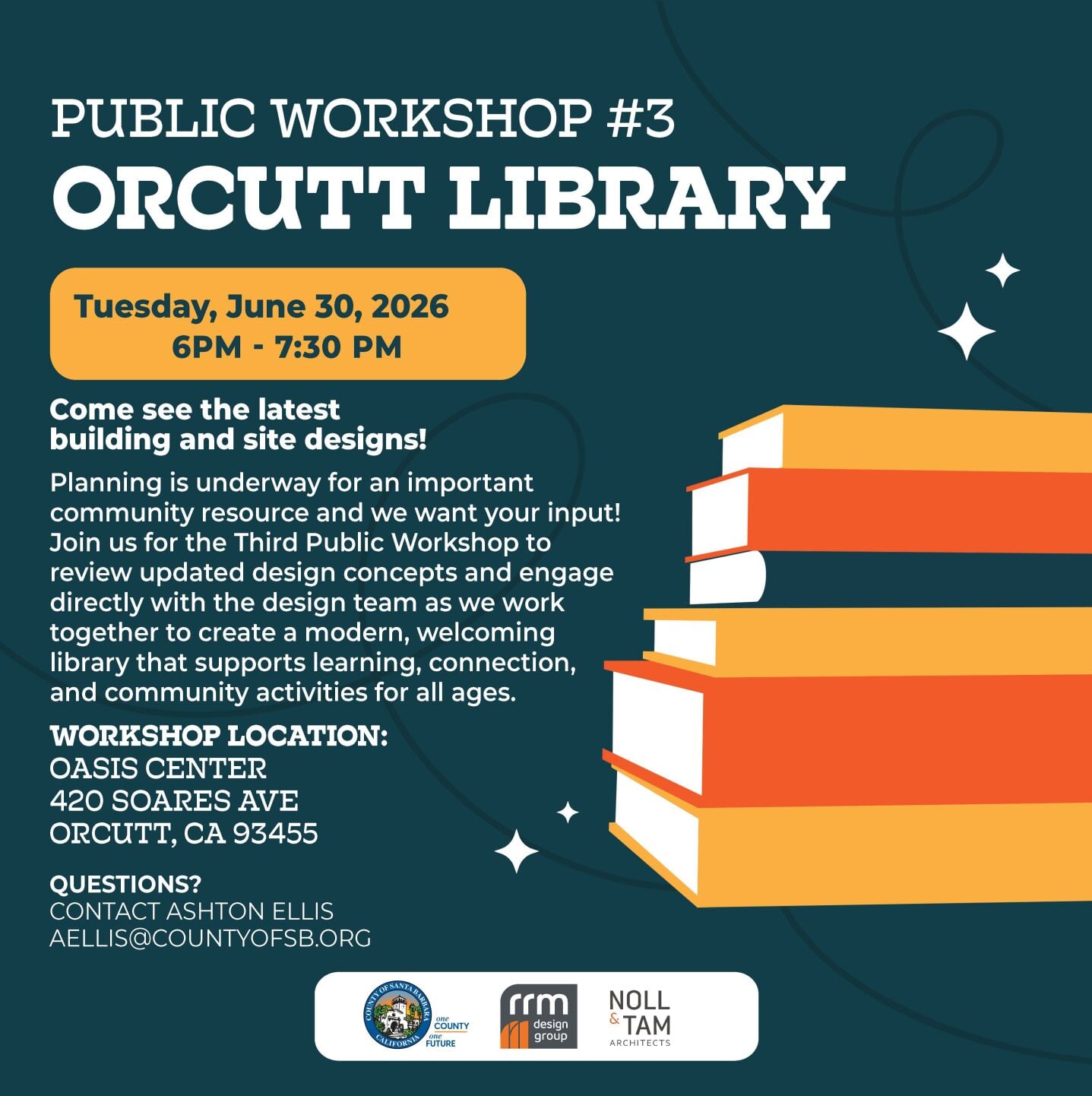 Third public workshop on Orcutt Library project planned for June 30 ...