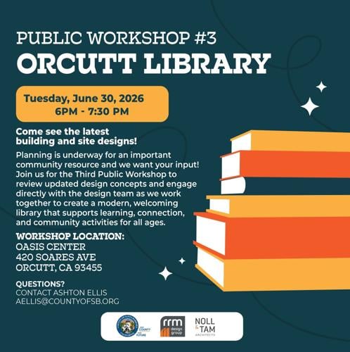 Third public workshop on Orcutt Library project planned for June 30 ...