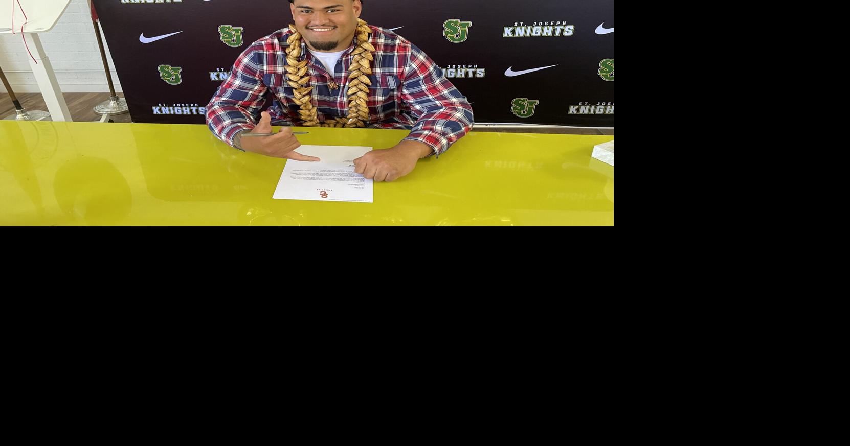 Hancock's Erwin Taomi signs with USC for offense | College Sports ...