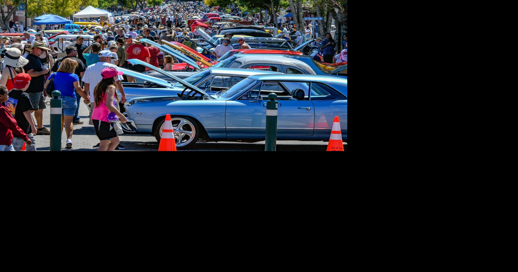 Large crowd bids farewell to Wheels ‘N’ Windmills Car Show in Solvang ...