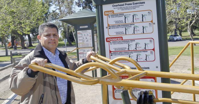 New Preisker Park exercise equipment helps to encourage healthy living ...