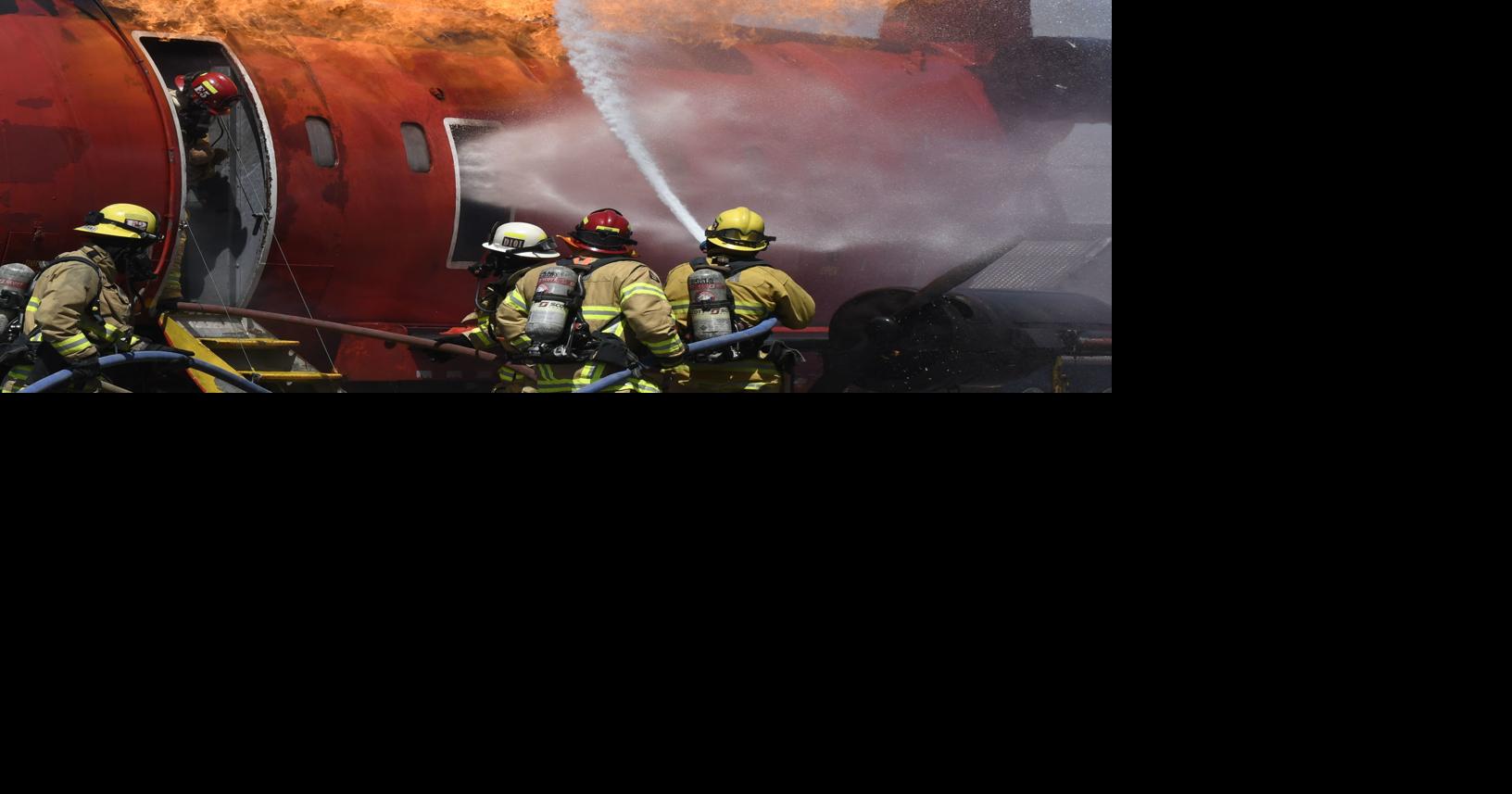 Firefighters begin week of training at Santa Maria Airport | Local News ...
