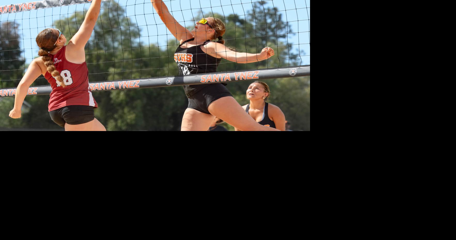 Santa Ynez battles Paso Robles at new 'Pirate Beach' volleyball ...