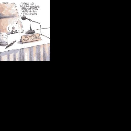 Editorial Cartoon: Inadequate stature | Editorial | santamariatimes.com