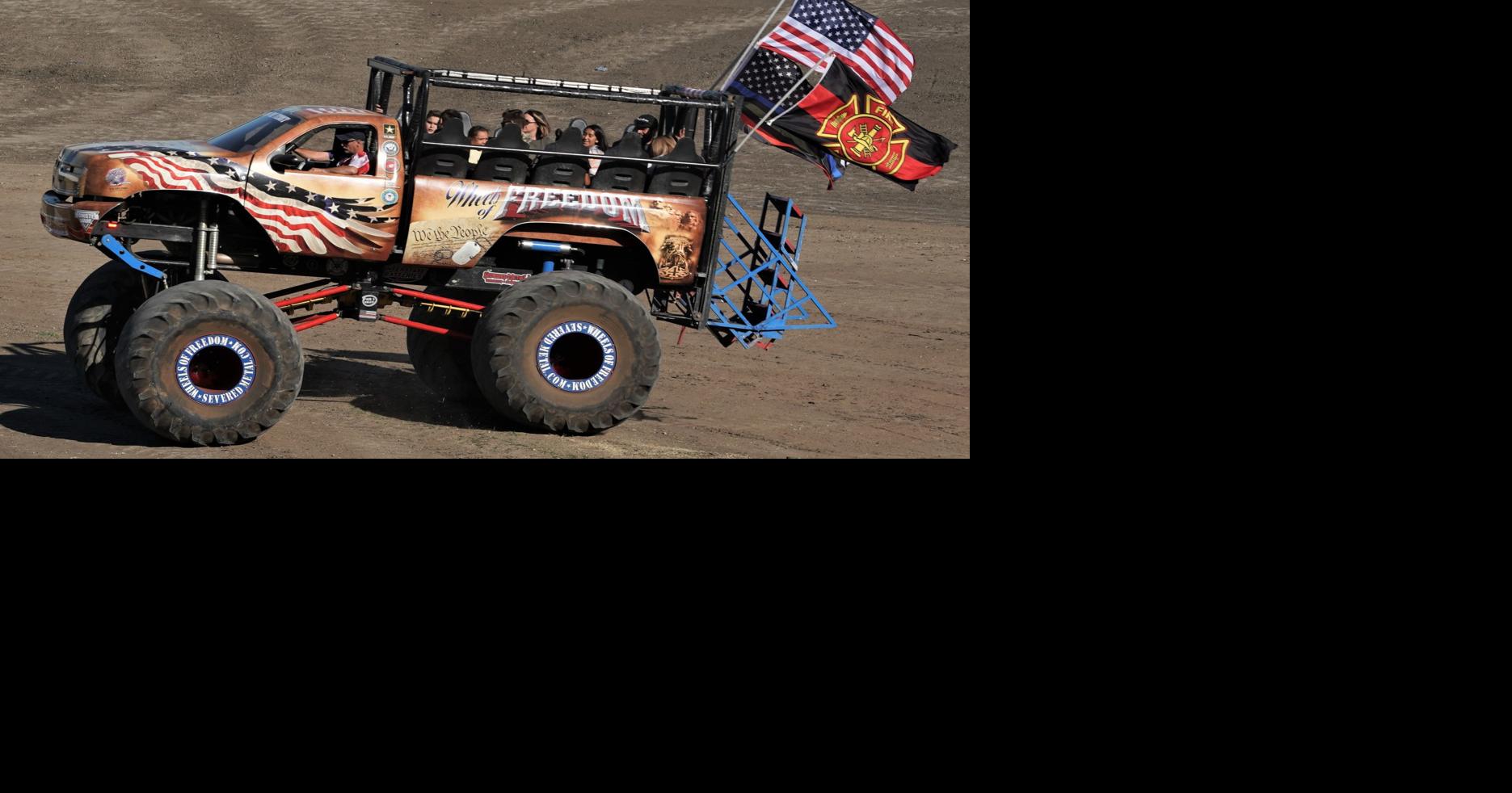 Monster Trucks roar to life at the Santa Maria Raceway | Local Sports ...