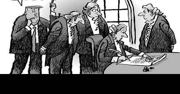 Editorial Cartoon: Constitution? | Editorial | santamariatimes.com