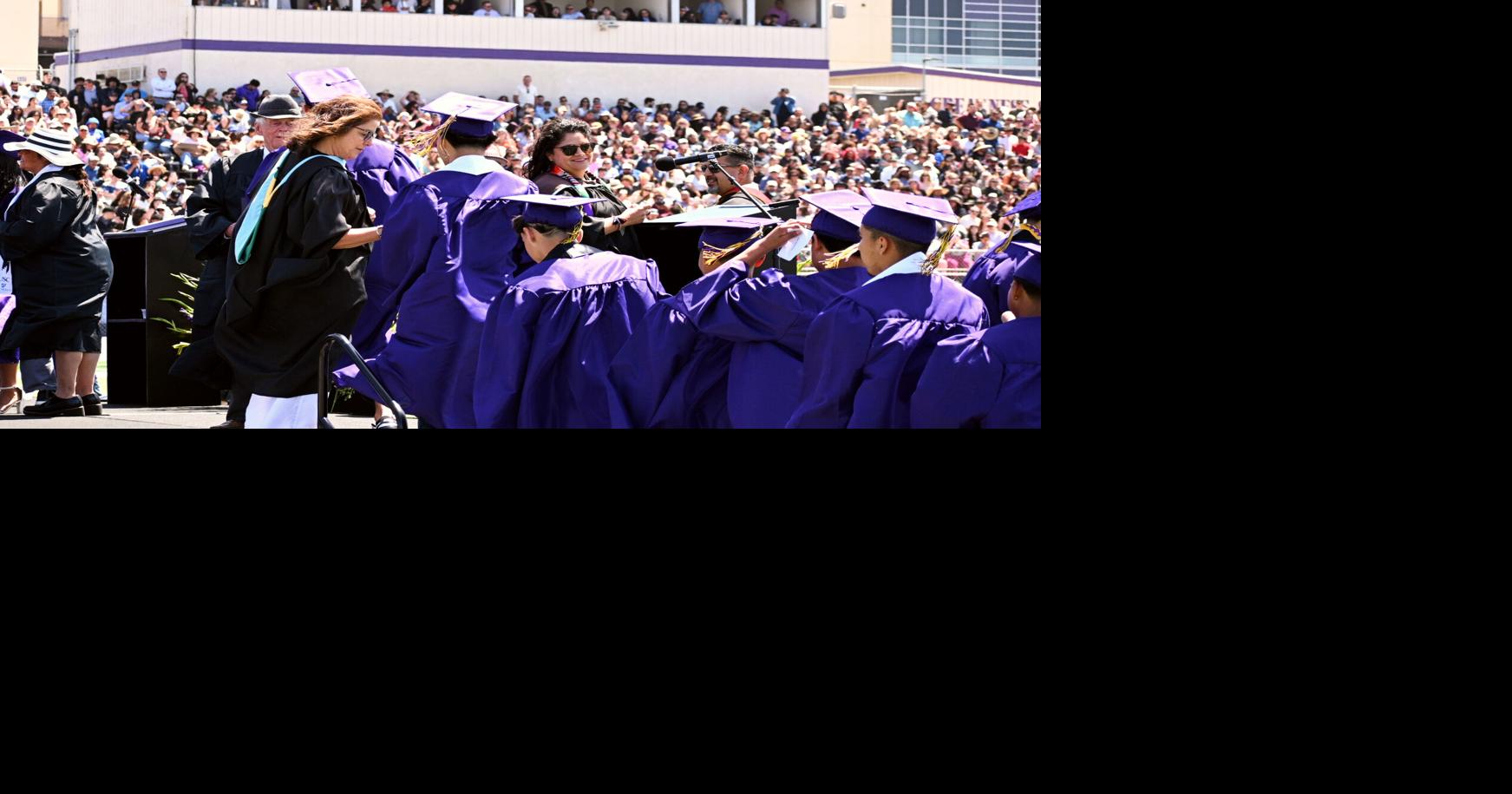 Righetti grads celebrate fruits of their labor, bask in commencement ...