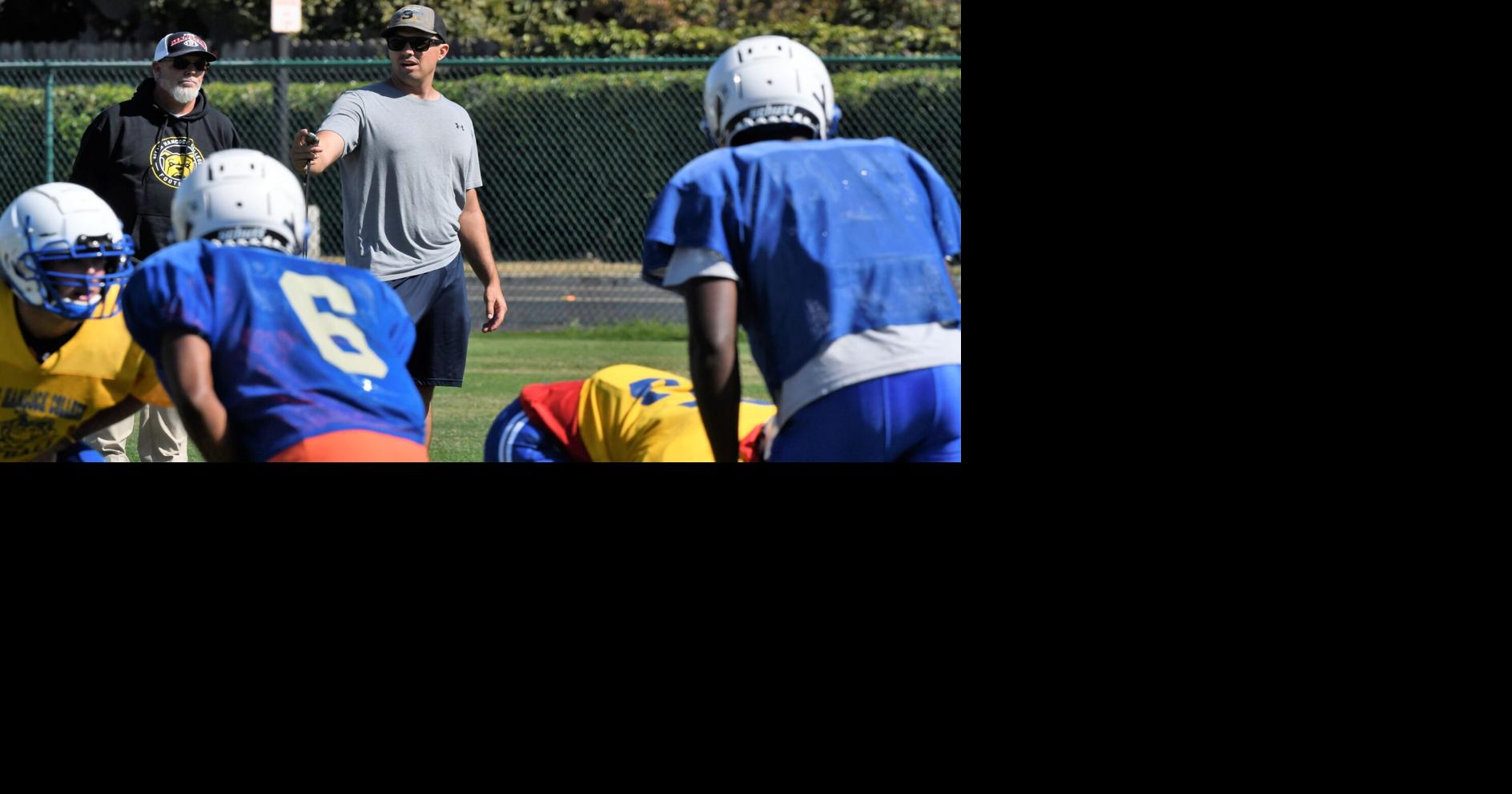 Seth Damron resigns as Hancock football coach, Ricky Aguilar takes over ...