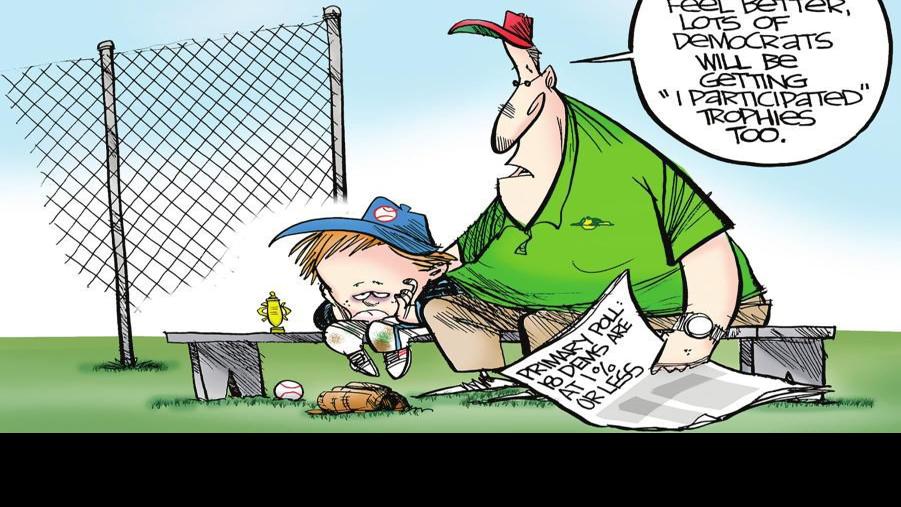 Editorial cartoon: Participation trophies | Editorial | santamariatimes.com