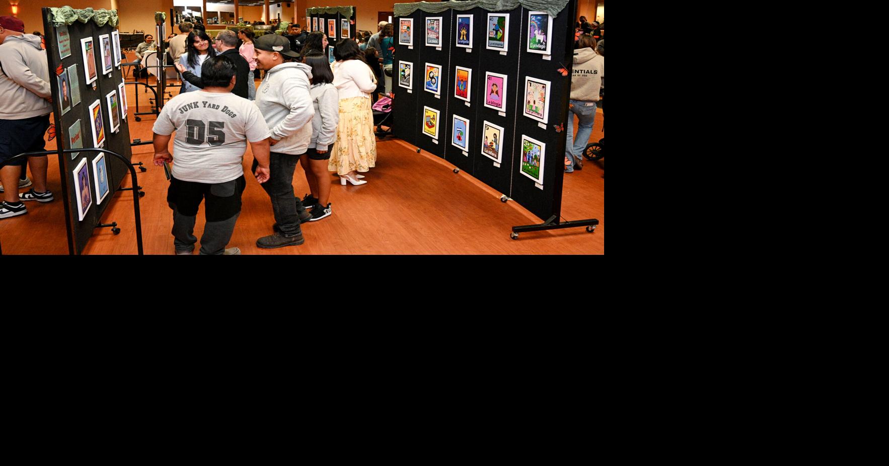 Nuestra Lotería Exhibit brought art, culture, and youth voices Friday ...