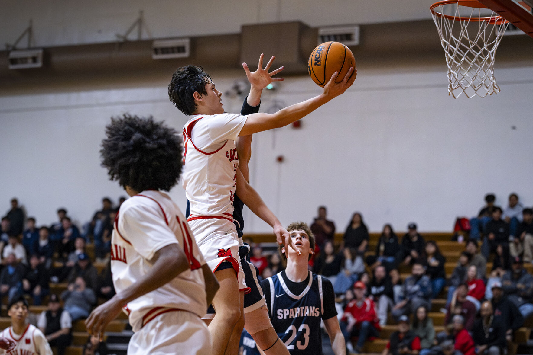 Santa Maria boys basketball stays undefeated with win over Orcutt ...