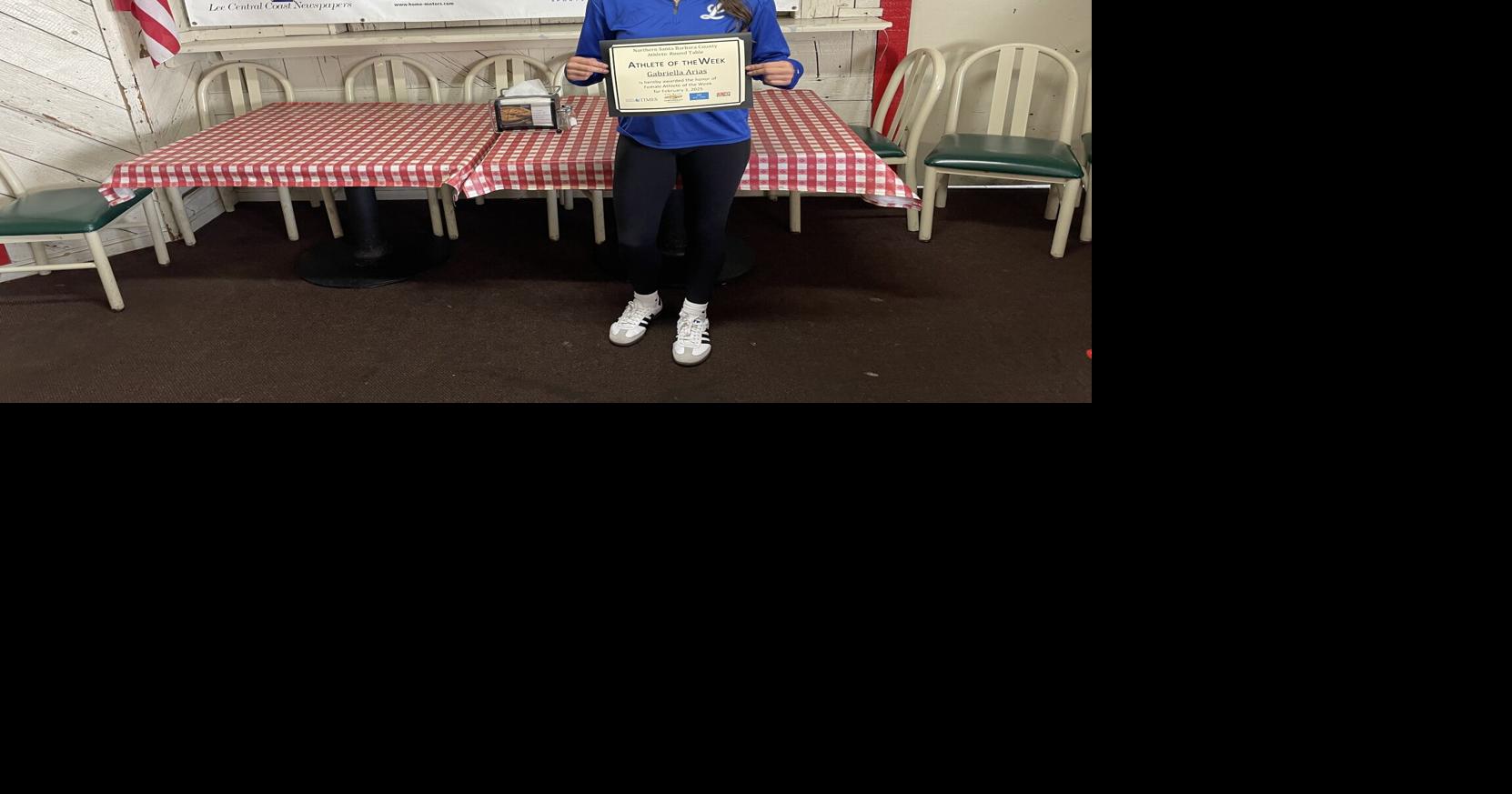 Gabi Arias is the Northern Santa Barbara County Athletic Round Table ...