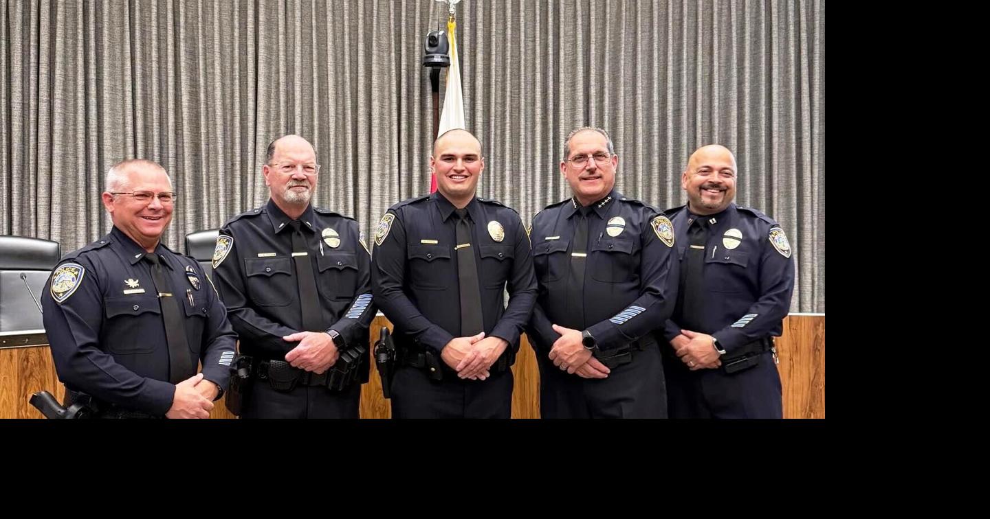 Lompoc Police Department welcomes officer Andrew Cordova to force ...