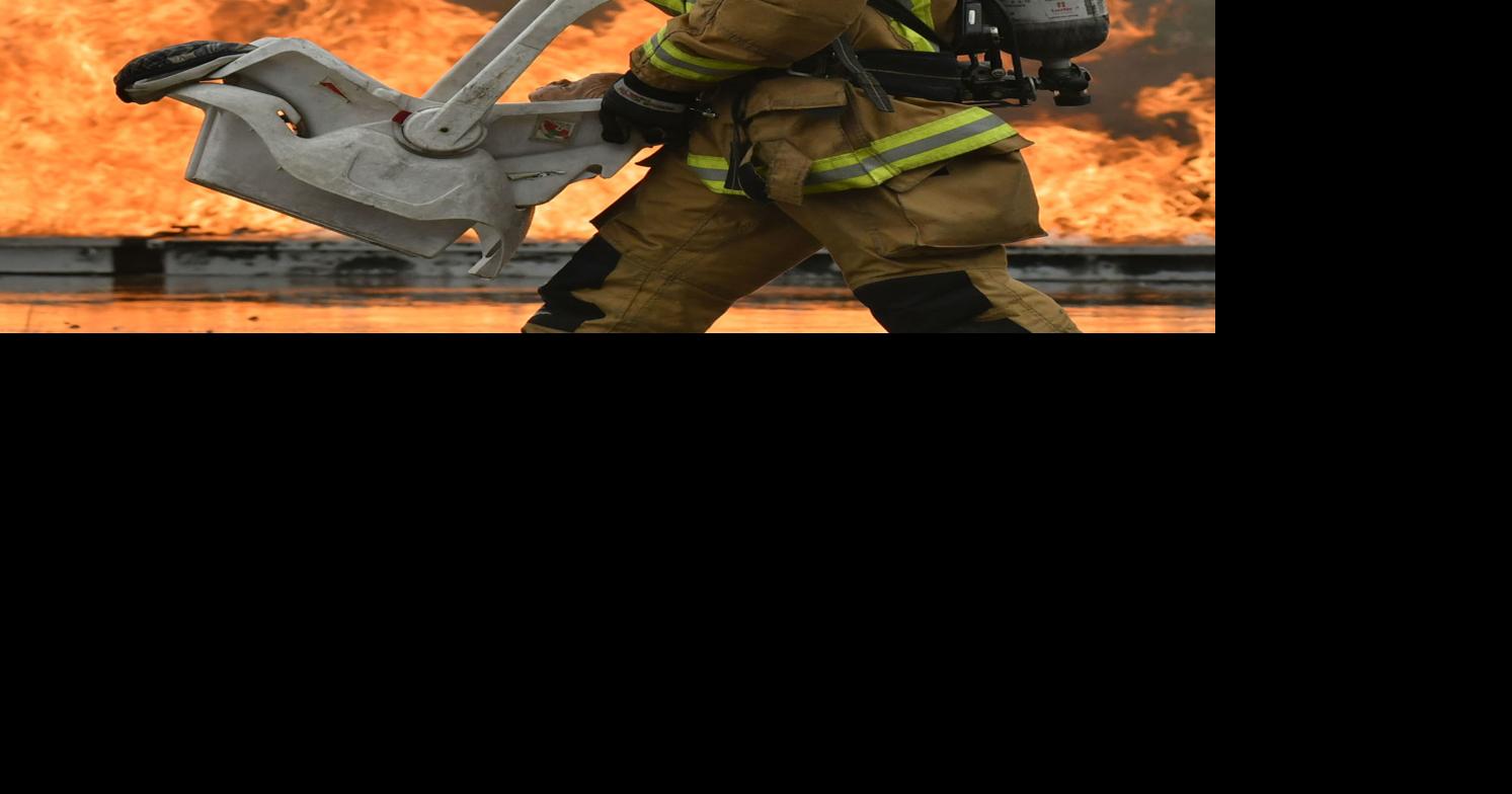 Photos: Santa Maria firefighters train for airplane emergencies | Local ...