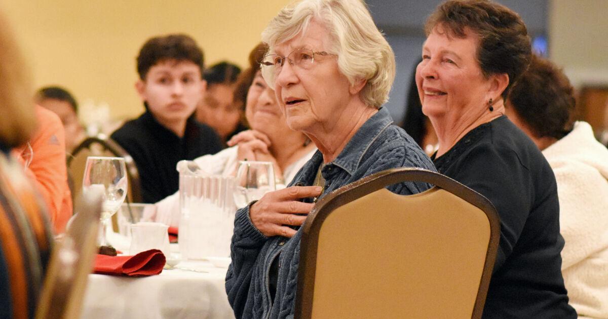 Dottie Lyons suprised with Santa Maria Elks Citizen of the Year Award ...