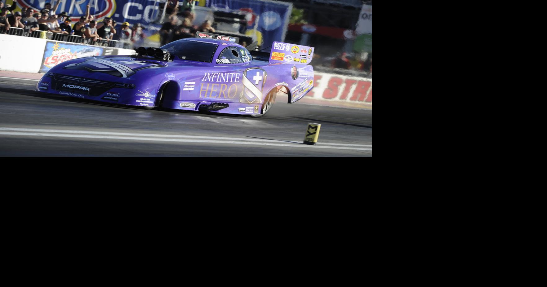 Record finish to Saturday's NHRA qualifying at The Strip | Local Sports ...