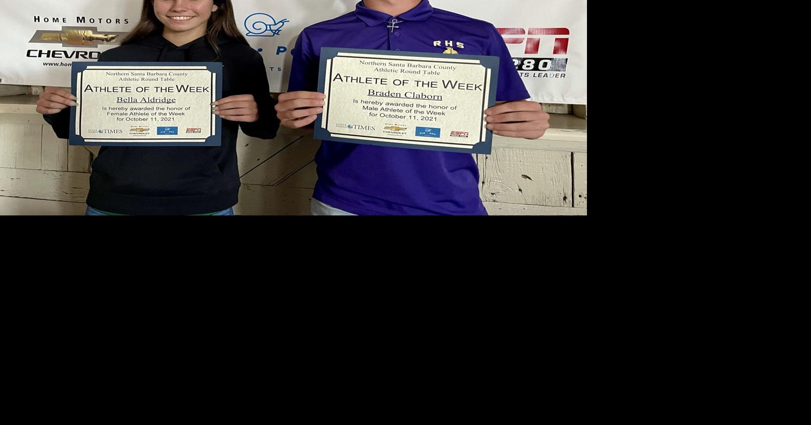 Round Table: Claborn and Aldridge named Athletes of the Week | Local ...