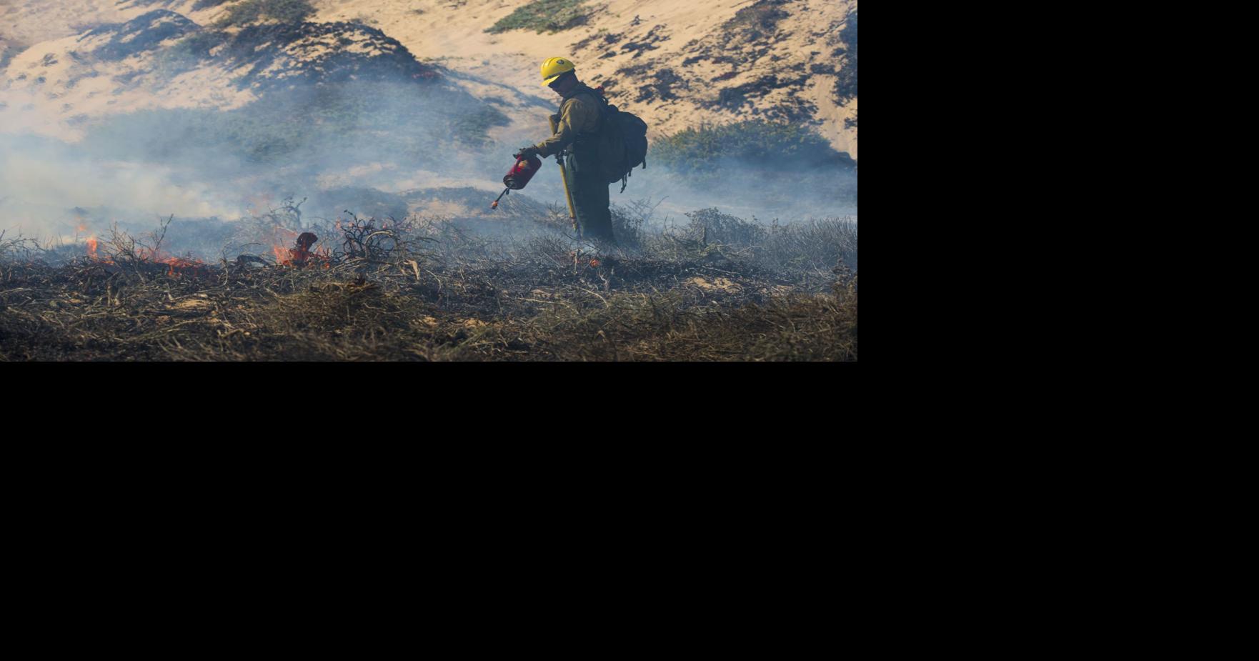 Santa Maria Riverbed fire Tuesday was 'full-on emergency incident ...