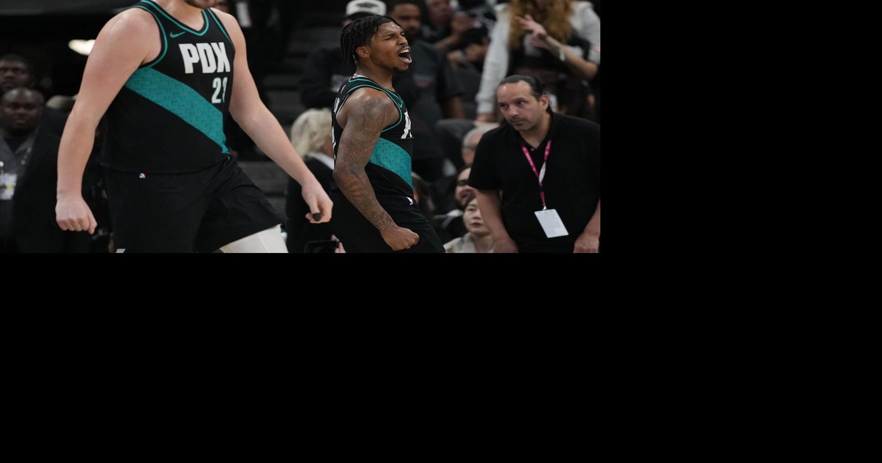 Deni Avdija logra triple-doble y Trail Blazers vencen a Spurs por 115 ...