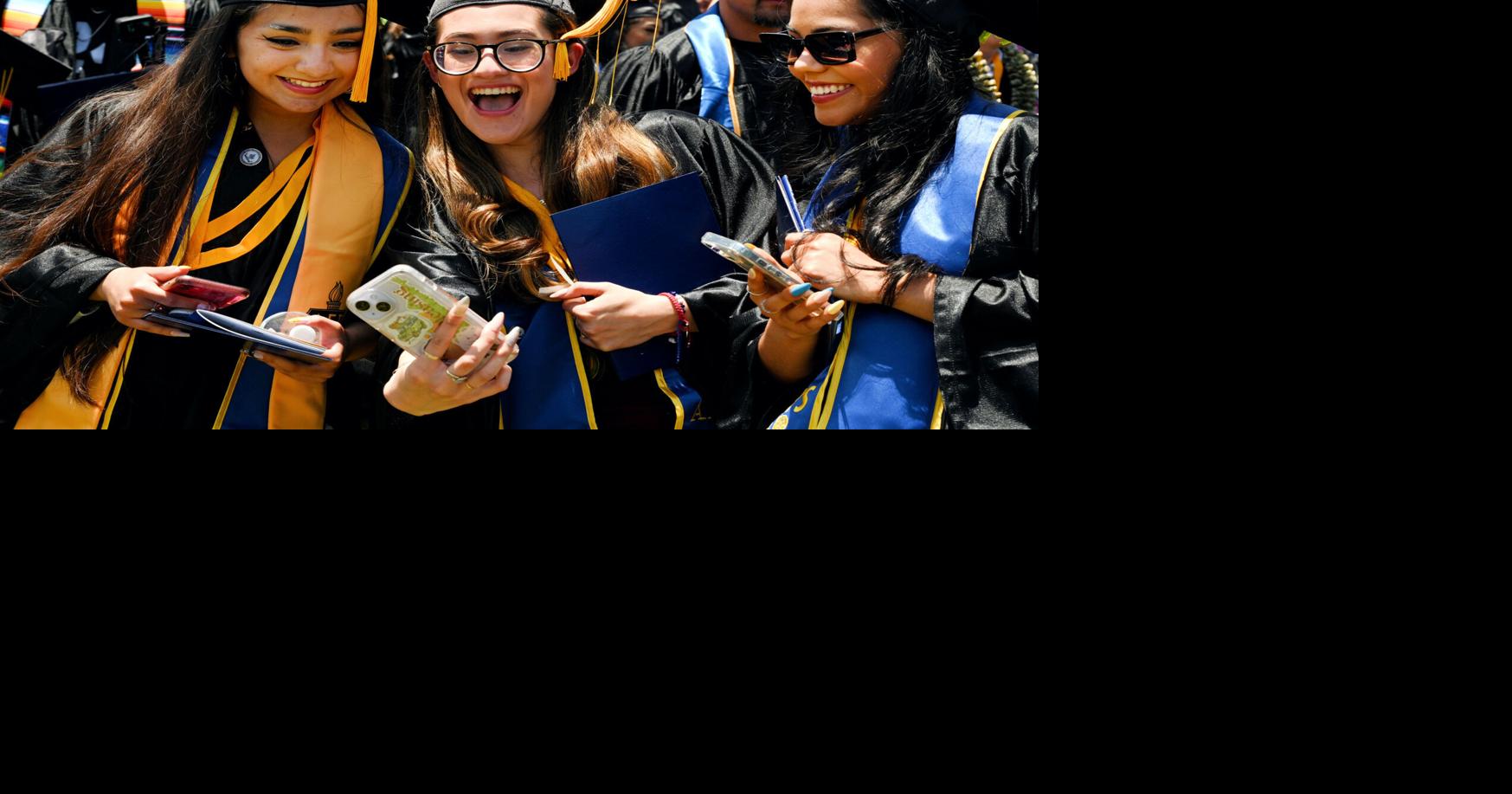 Graduates celebrate Friday at Allan Hancock College commencement ...