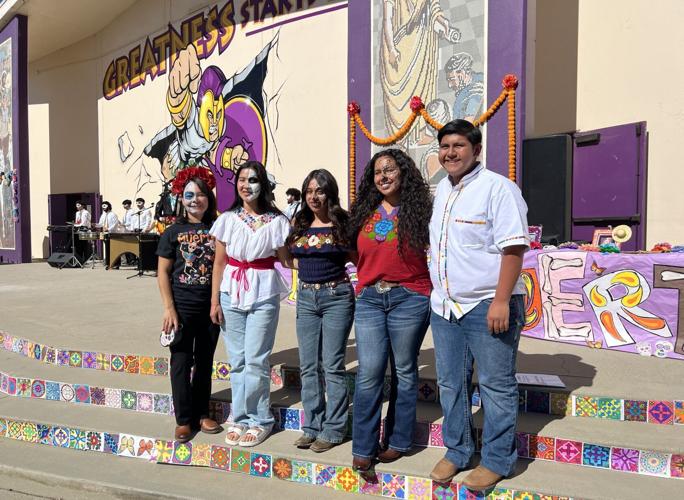 Righetti High School Latinos Unidos hosts Dia de los Muertos ...