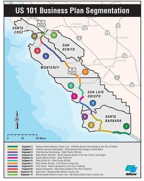 Caltrans District 5 hosting series of presentations about Hwy 101 ...