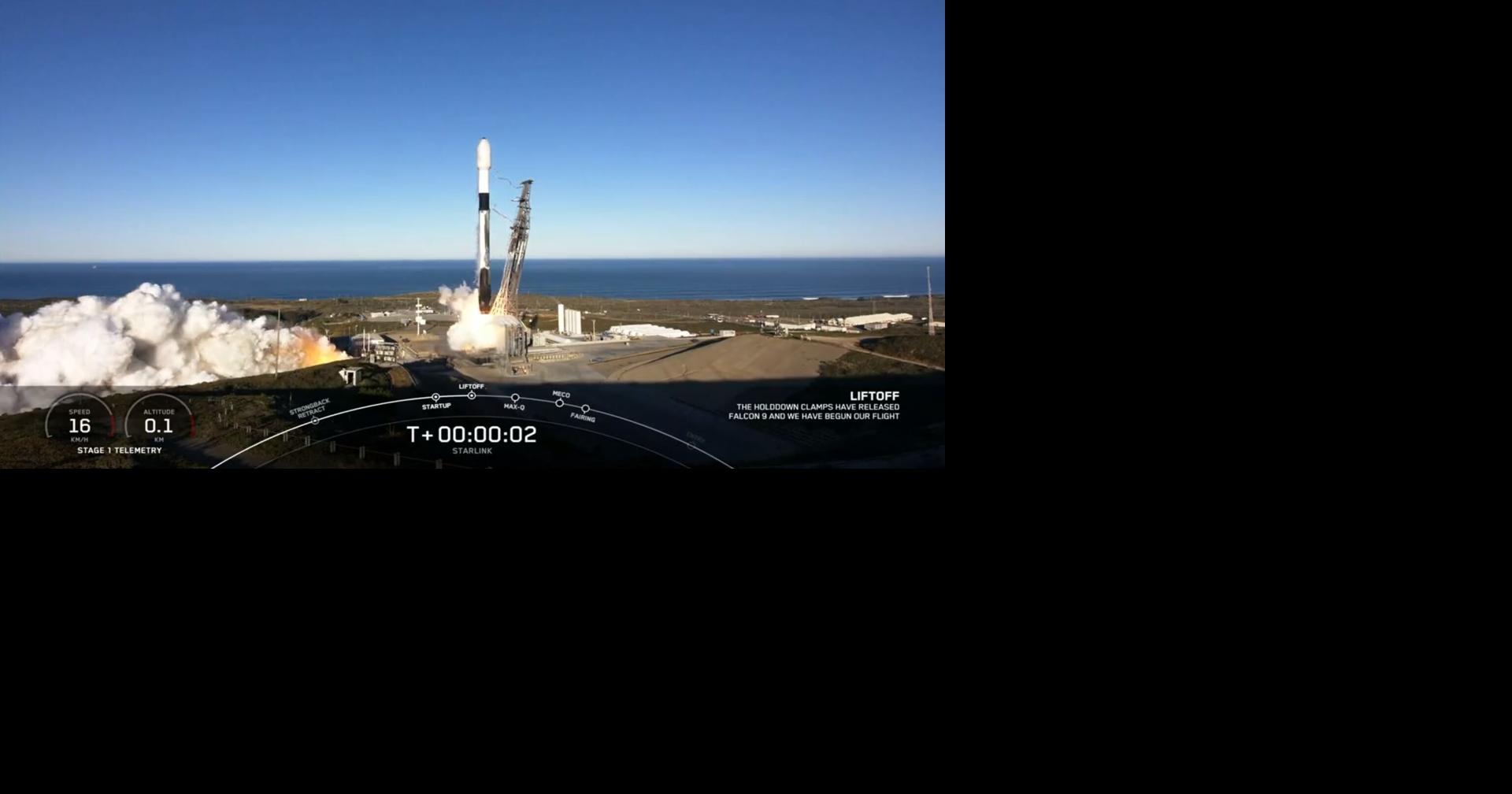 SpaceX targeting Friday for Starlink mission from Vandenberg SFB ...